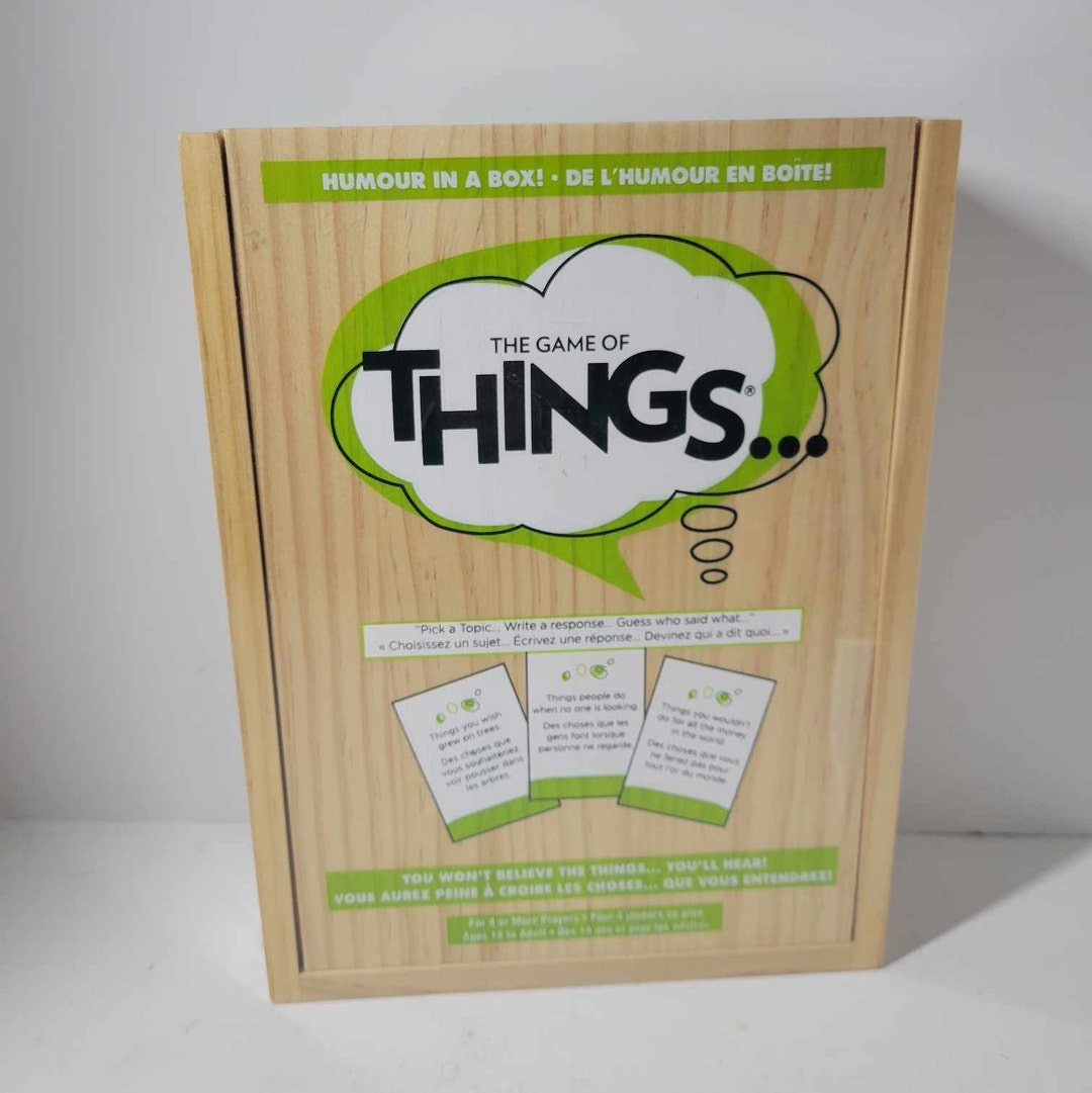 The Game of Things Vintage Game Playmonster 2002 NEW SEALED - Etsy Canada