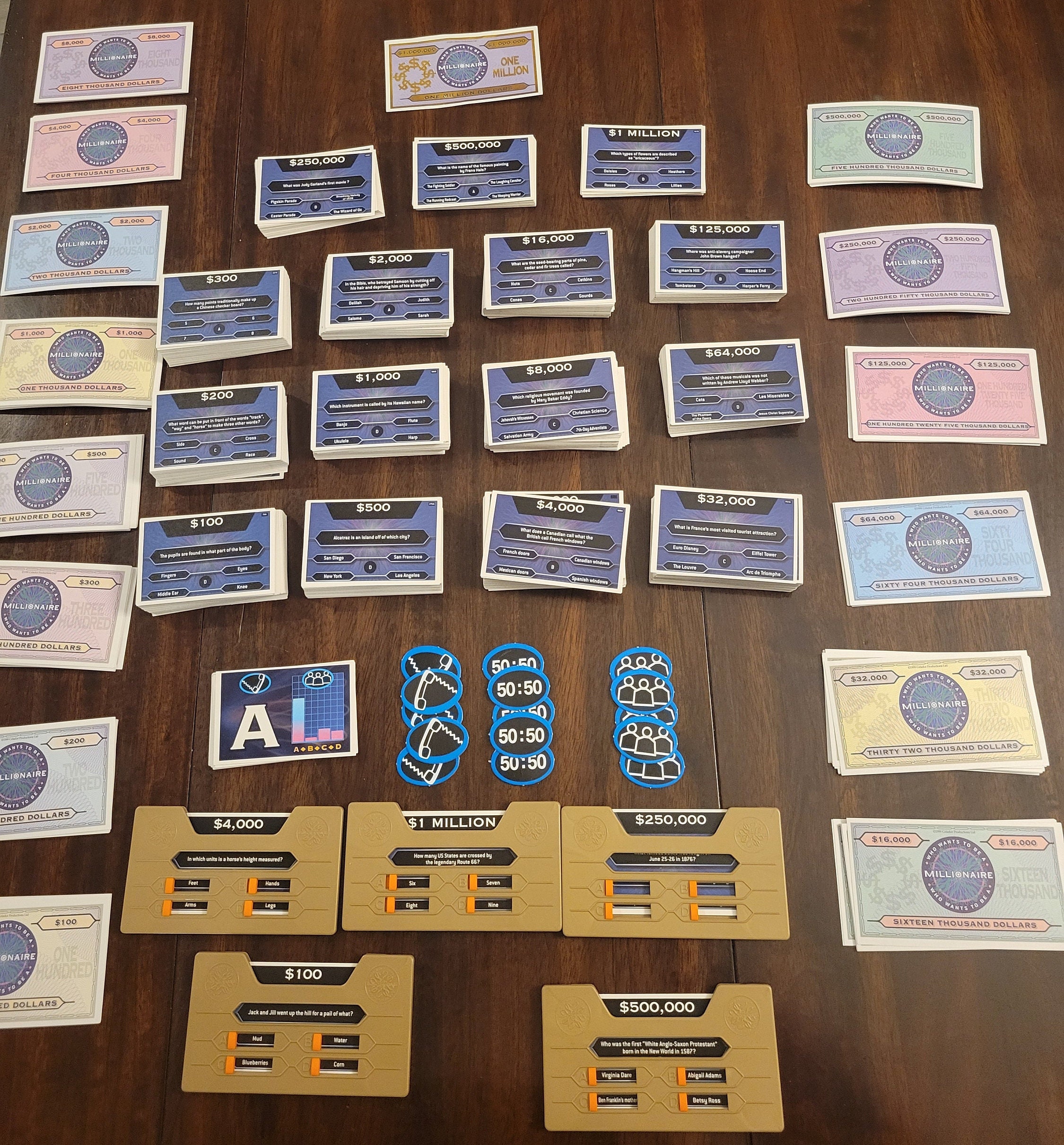 Who Wants to Be A Millionaire Vintage Board Game Celador Productions ...