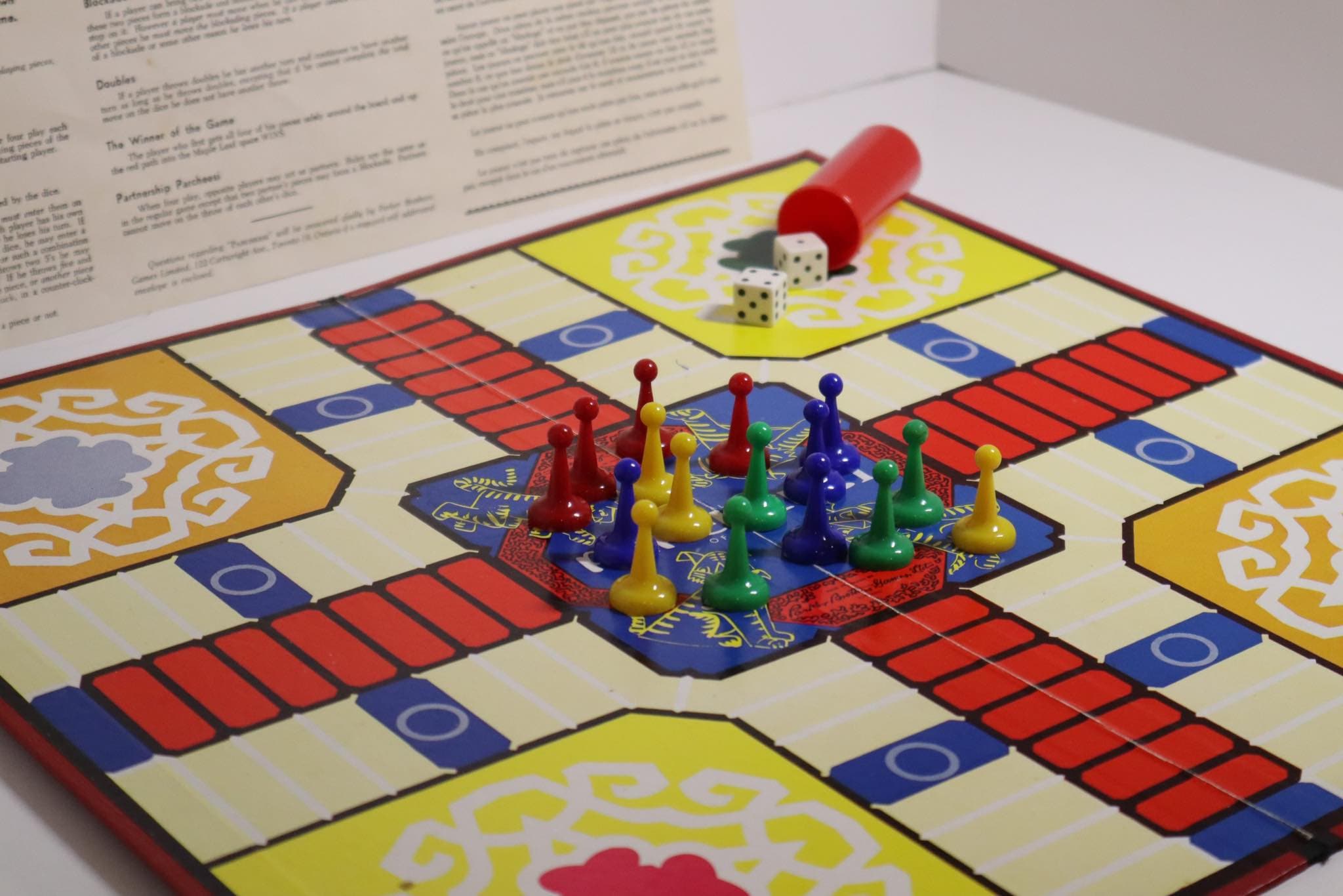 Parcheesi the Royal Game of India Vintage Board Game - Etsy