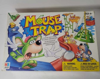 Vintage Mouse Trap Game by Ideal 100% Complete and Excellent Condition ...