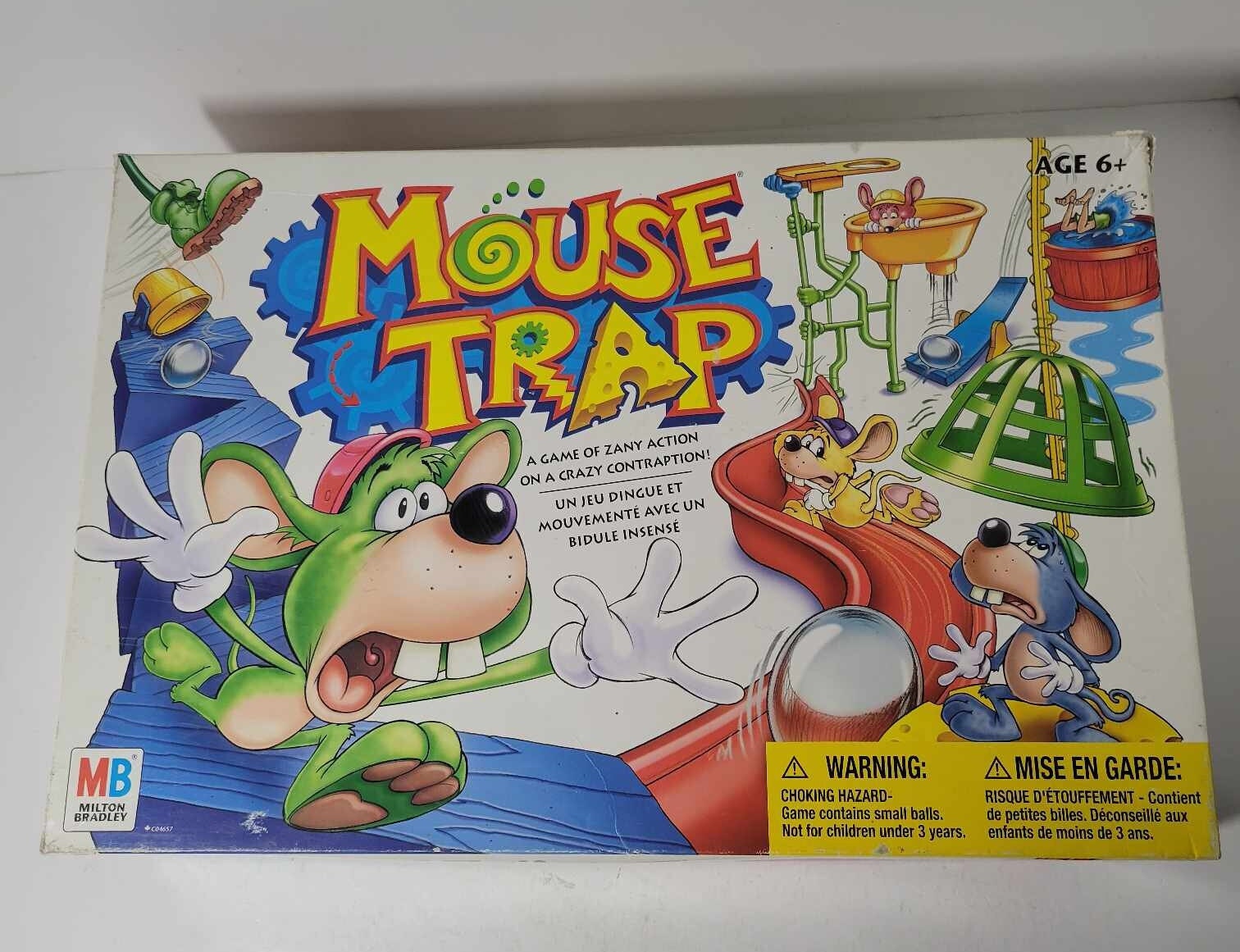 Mouse Trap Vintage Board Game Milton Bradley - Etsy