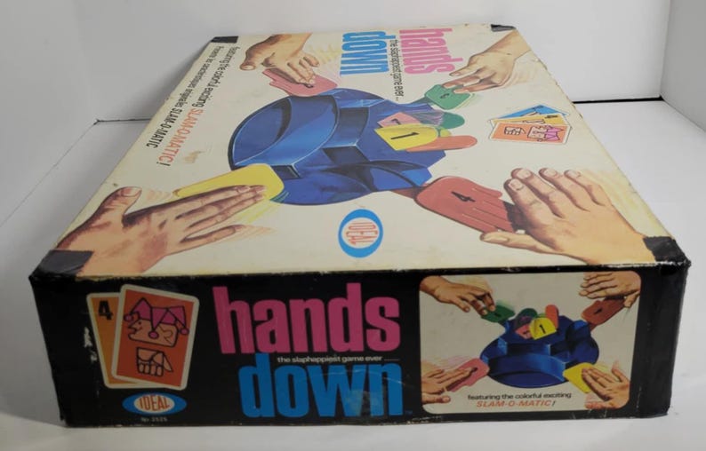Hands Down Slam O Matic Vintage Board Game IDEAL 1964 - Etsy