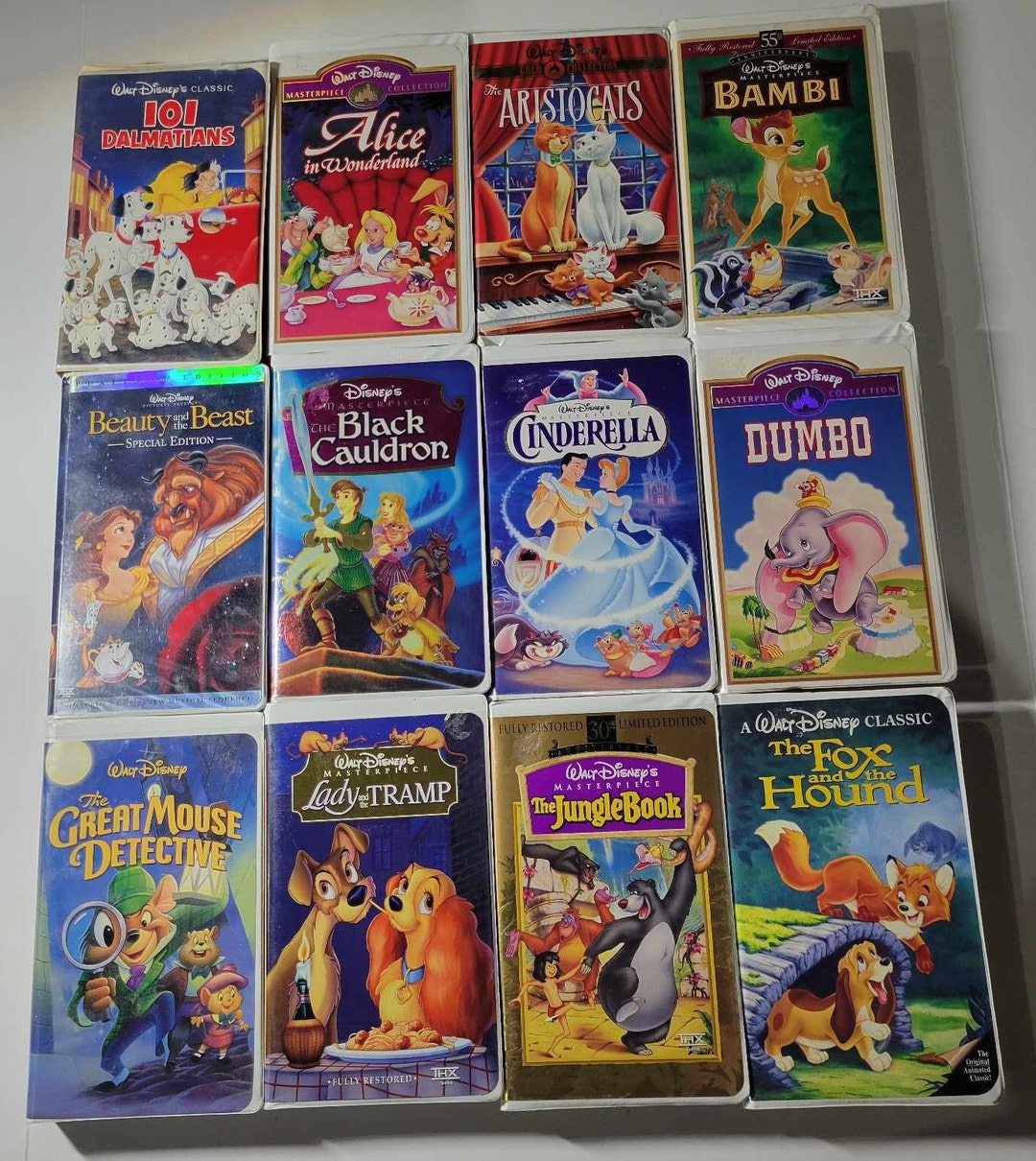 Walt Disney Vintage VHS You Pick - Etsy