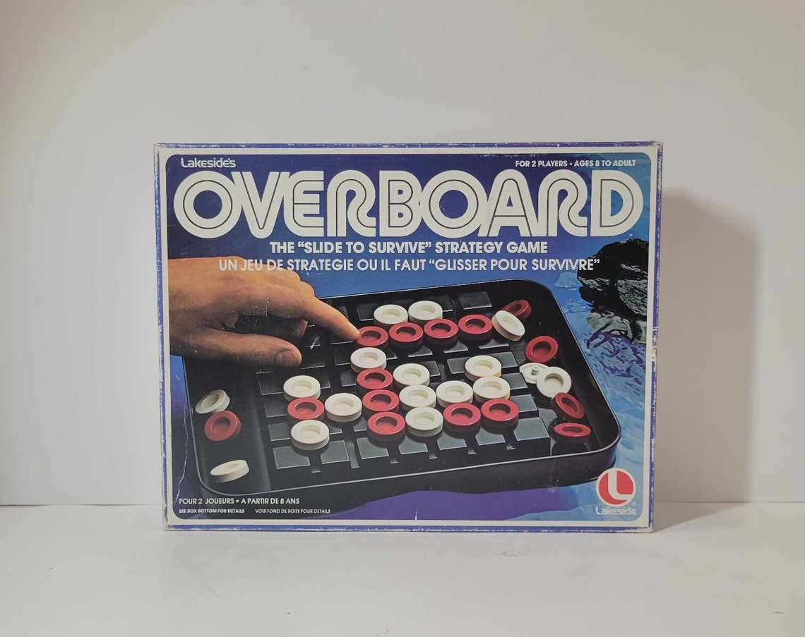 Overboard - Vintage Board Game - Lakeside 1977 - Etsy