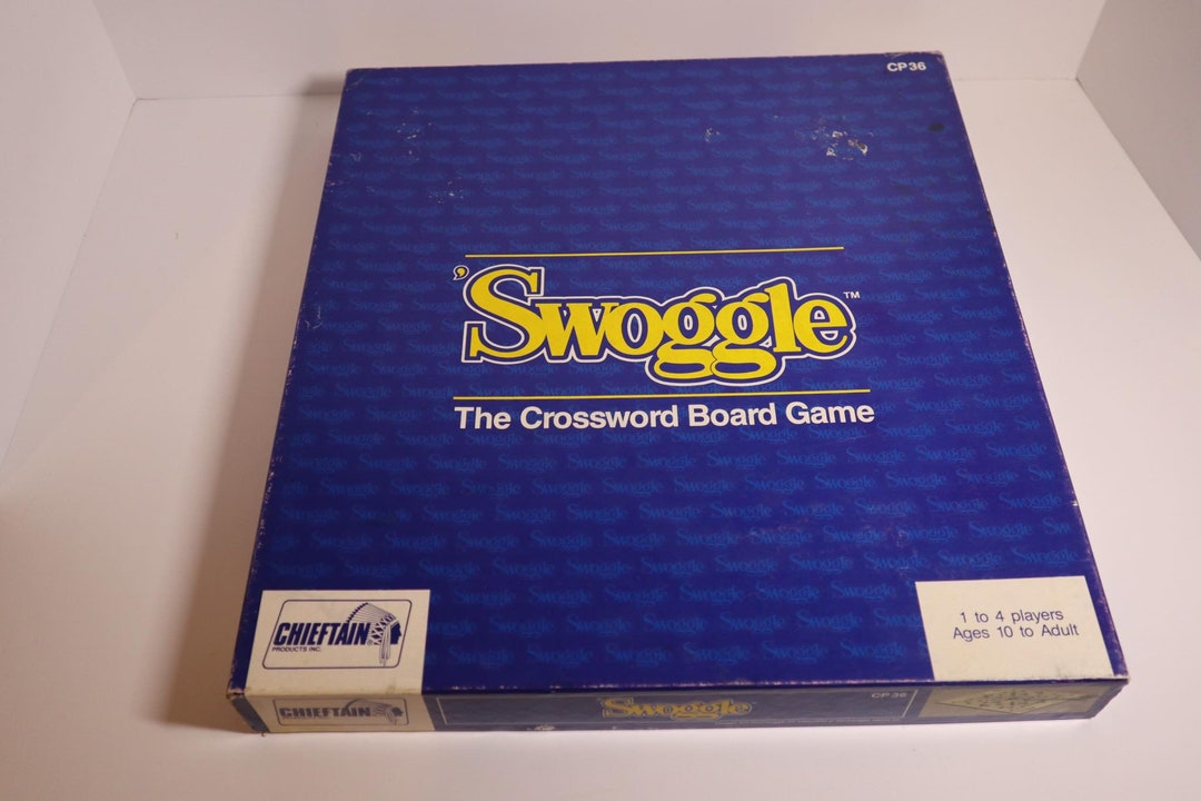 Swoggle - Vintage Board Game - Chieftan 1987 - RARE - Etsy