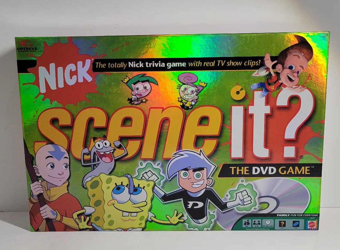 Scene It Nick Screenlife Board Game - Etsy