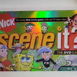 Scene It Nick Screenlife Board Game - Etsy