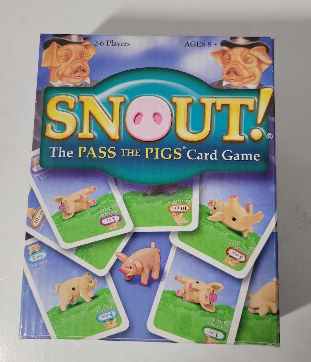 Snout the Pass the Pigs Card Game - Etsy