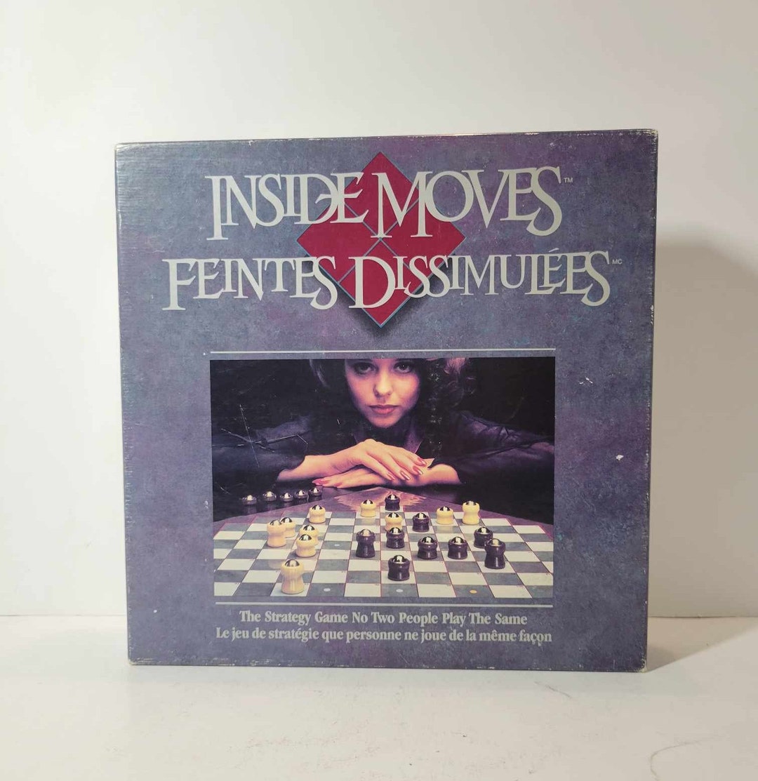 Inside Moves - Vintage Board Game - Parker Brothers 1985 - Etsy