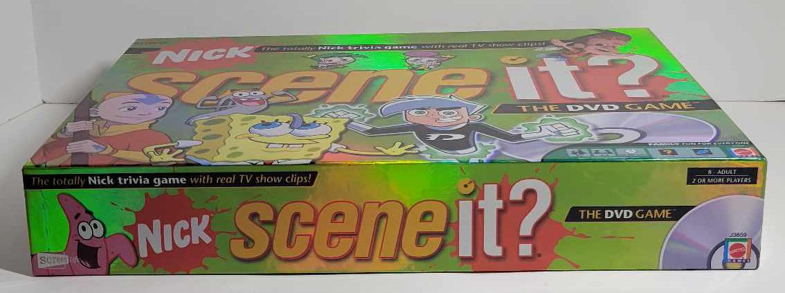 Scene It Nick Screenlife Board Game - Etsy