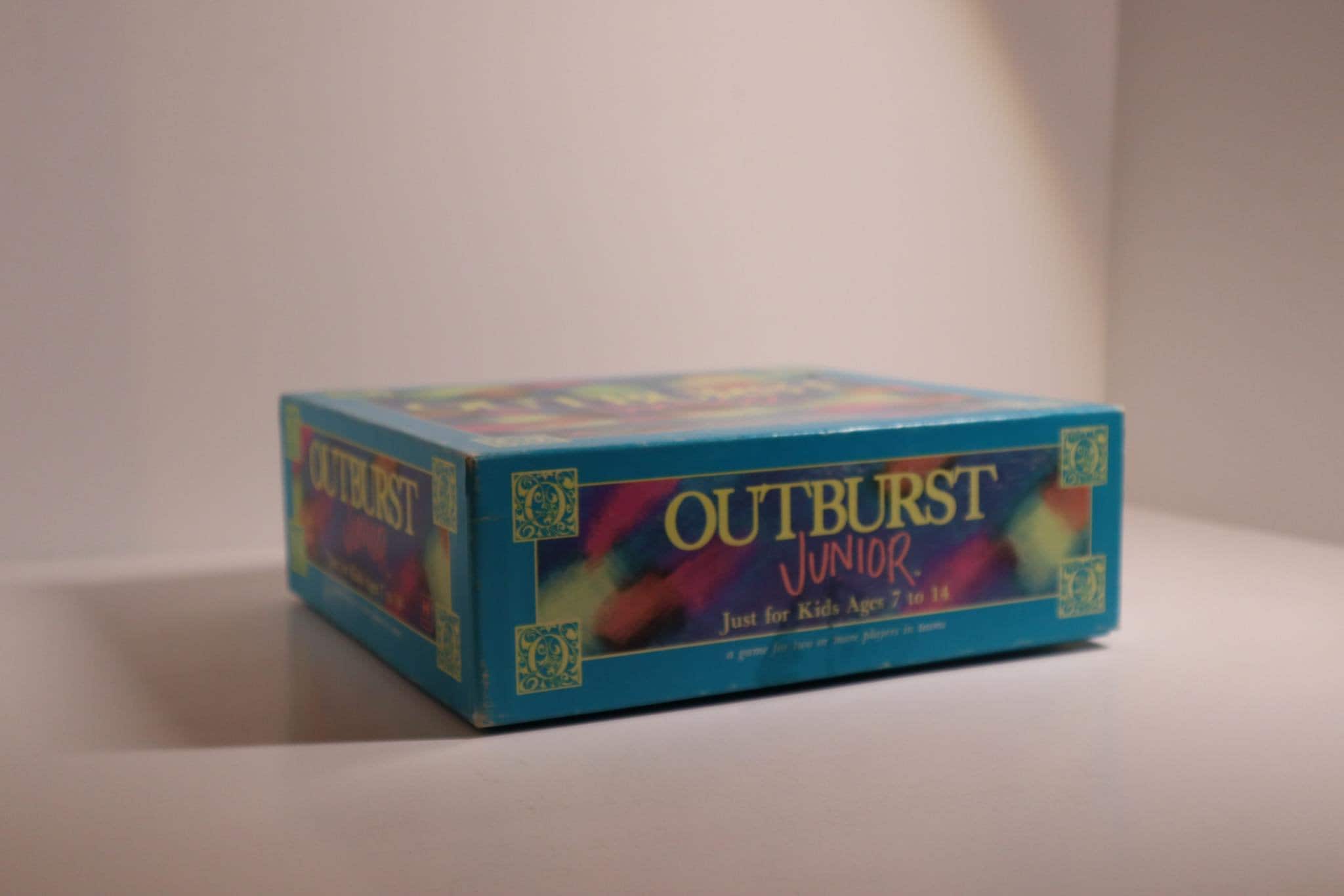 Outburst Junior - Vintage Board Game - Hersch & Company 1989 - Etsy