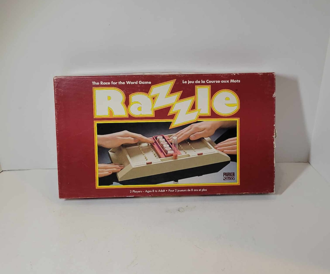 Razzle - Vintage Board Game - Parker Brothers - 1981 - Etsy