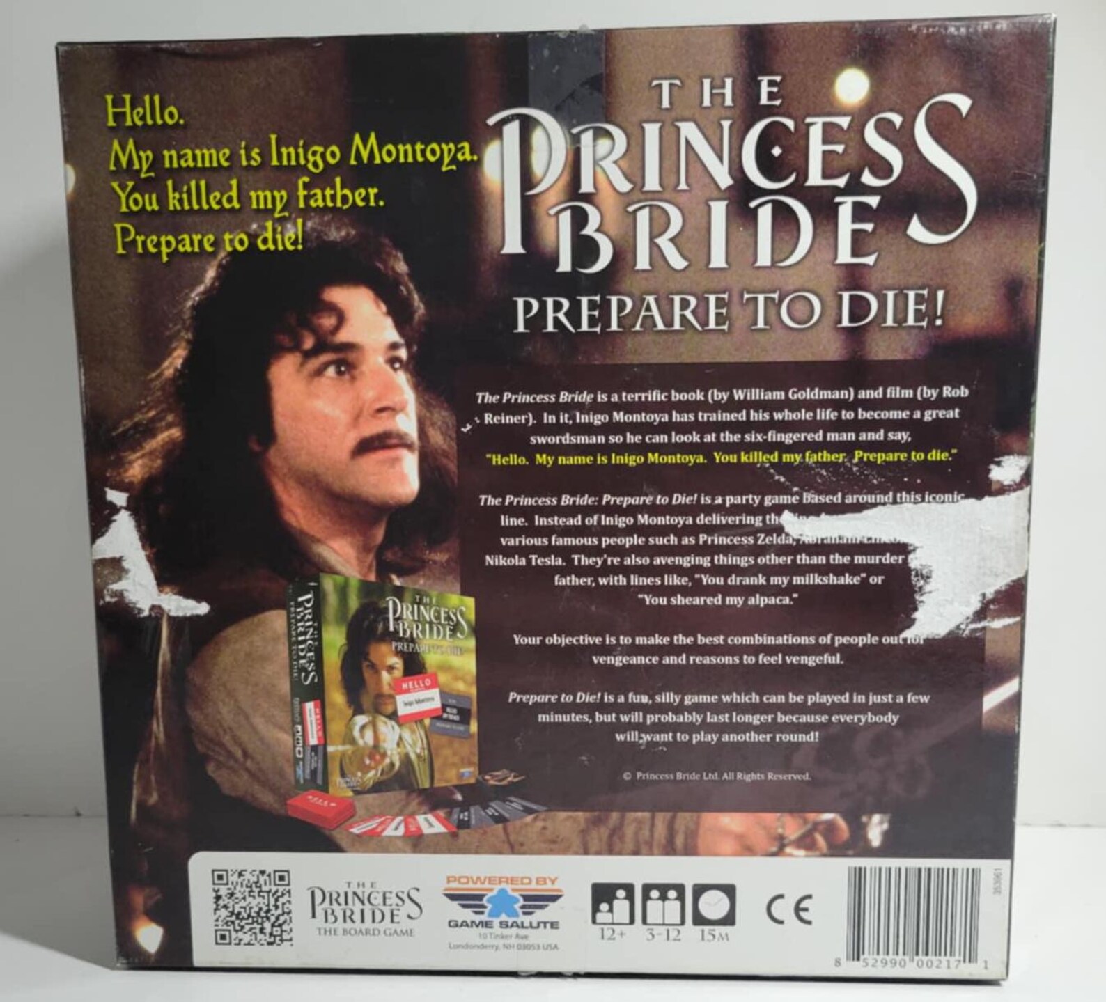 The Princess Bride - Prepare to Die - Board Game - Etsy