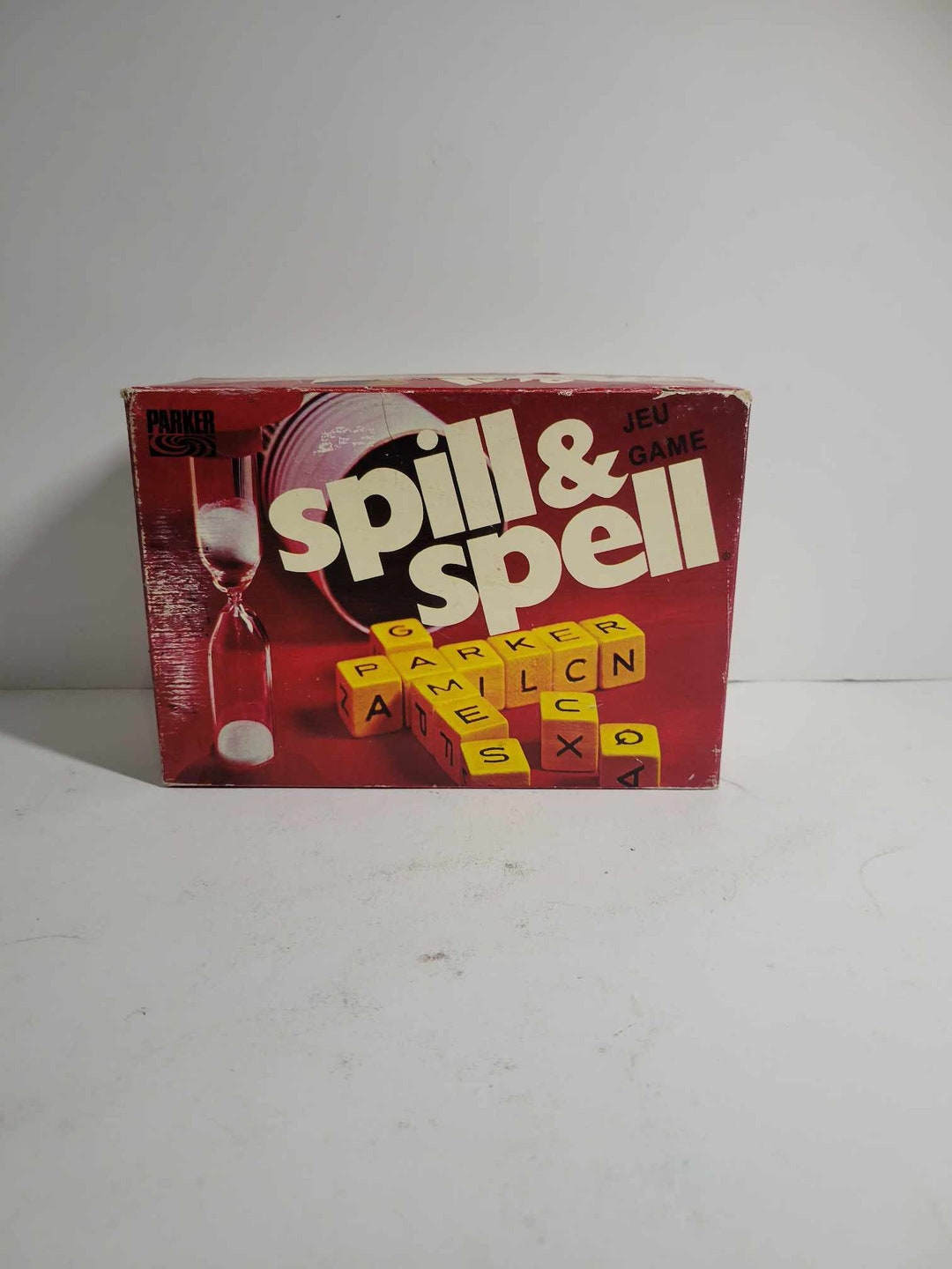 Spill & Spell - Vintage Word Game - Parker Brothers 1972 - Etsy