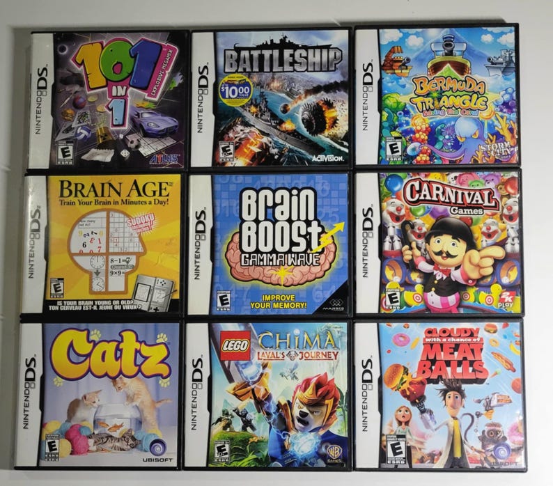 Nintendo DS - Hot Titles - You Pick - Etsy