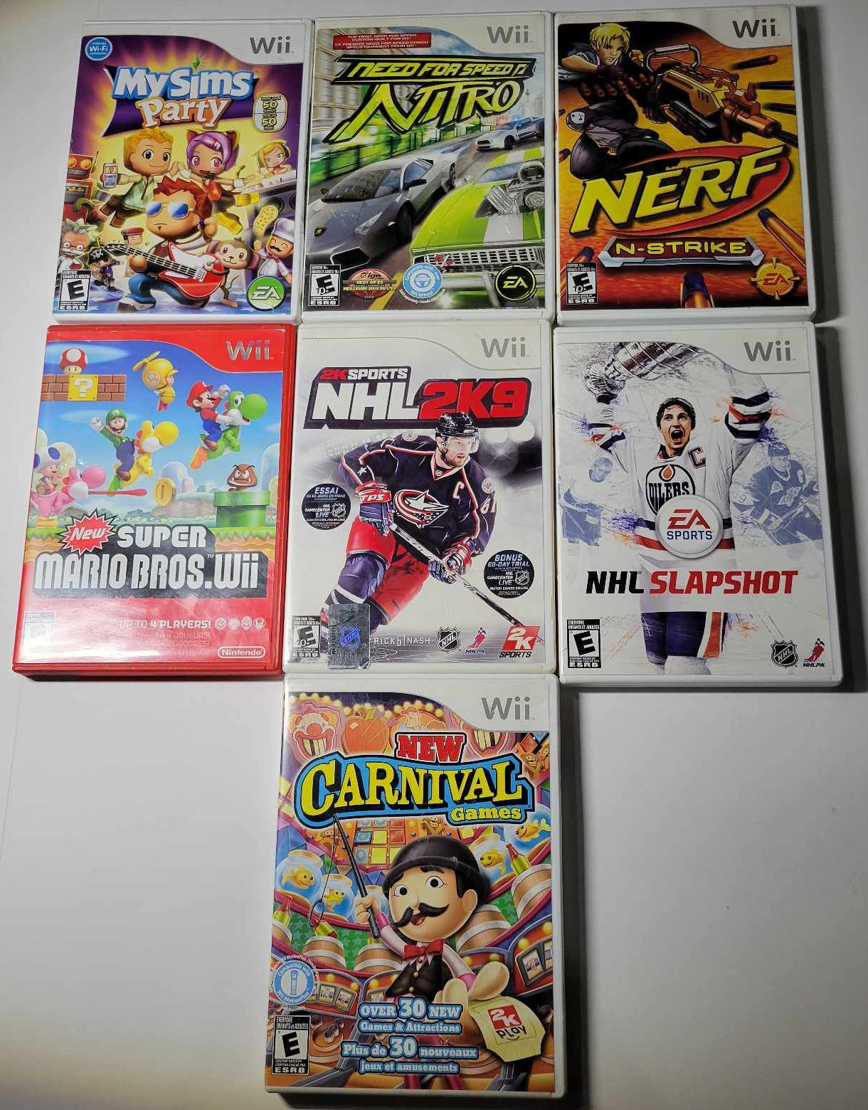 Nintendo Wii Games You Pick Cleaned, Tested, Work Great Titles 1 - Etsy