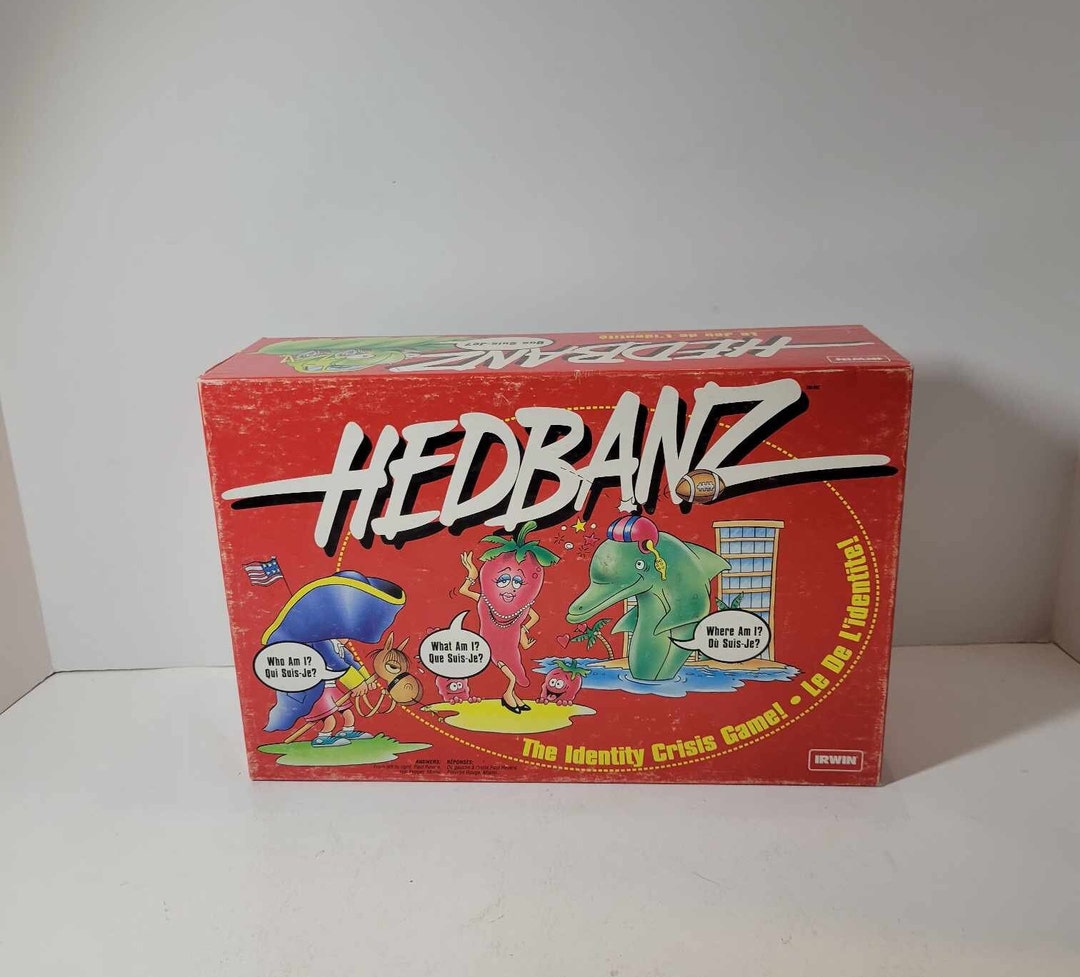 Headbandz - Vintage Board Game - Irwin 1998 - Rare - Etsy