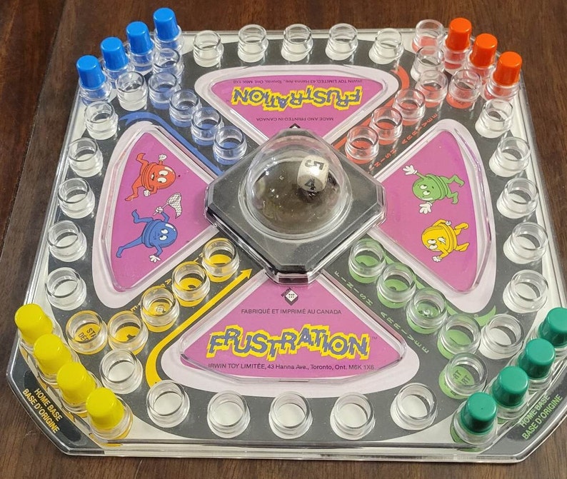 Frustration Vintage Game Irwin 1990 - Etsy