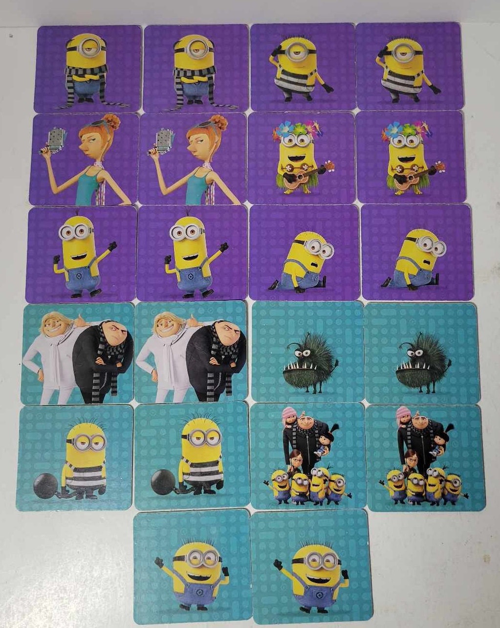 Despicable Me 3 Memory Match Game - Etsy