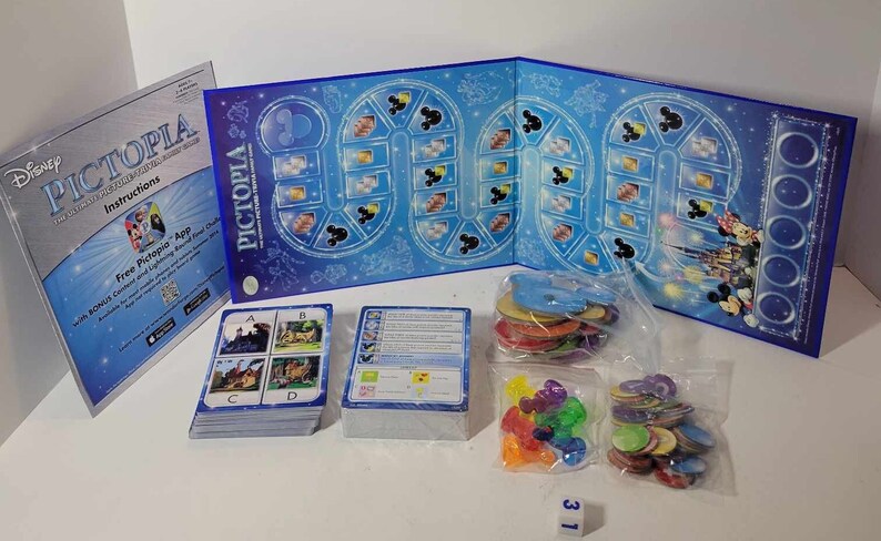 Pictopia Disney Edition Board Game - Etsy