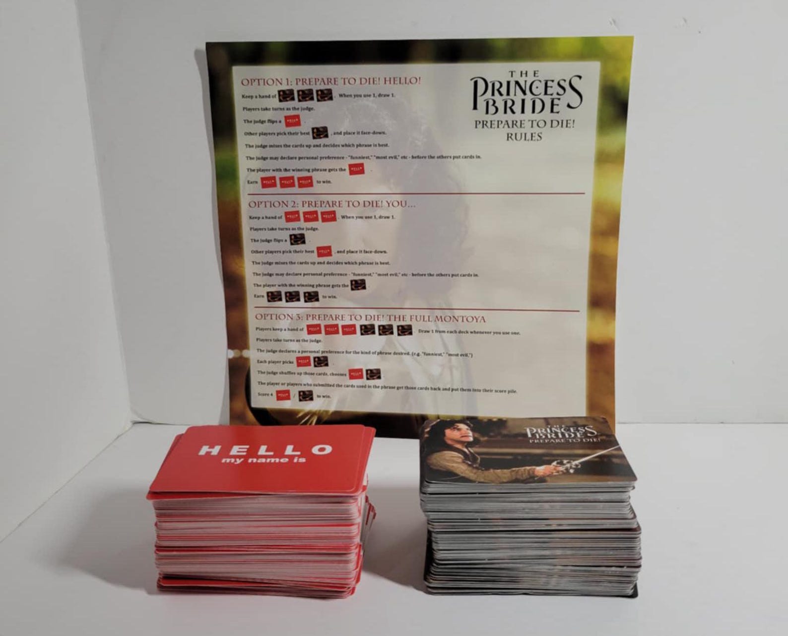 The Princess Bride - Prepare to Die - Board Game - Etsy