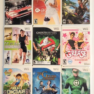 Nintendo Wii Games - You Pick! Cleaned, Tested, Work! Great Titles! #1 ...