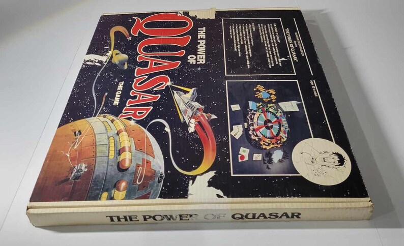 The Power of Quasar - Vintage Board Game - Quasar Industries 1986 ...
