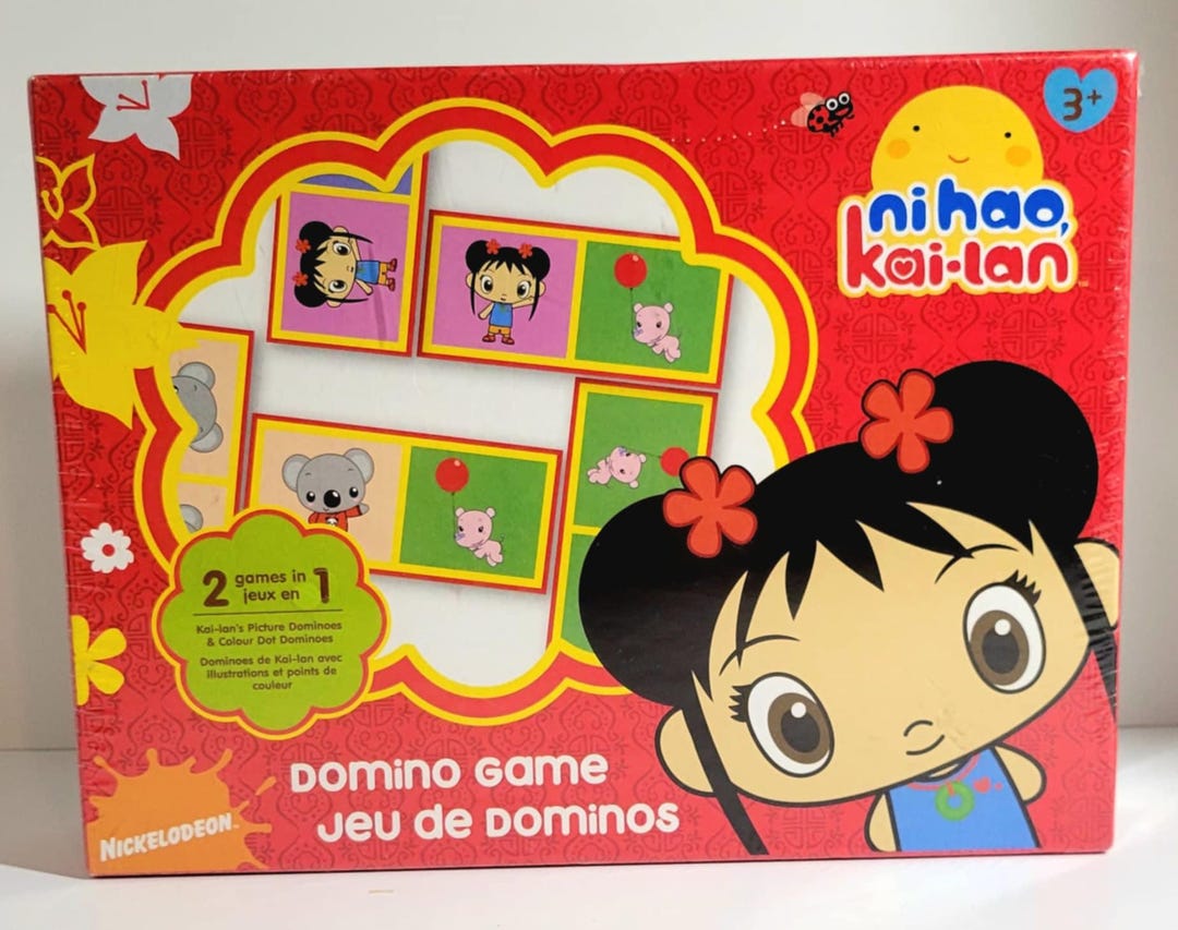 Ni Hao Kai Lan - Nickelodeon - Domino Game - New Sealed - Etsy Canada