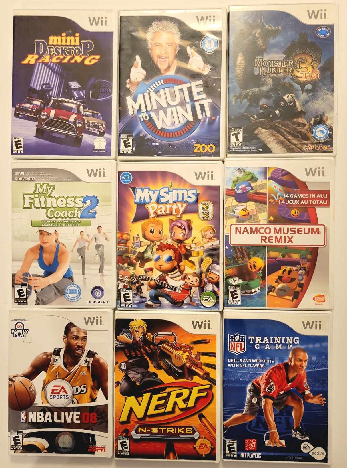 Nintendo Wii Games You Pick Cleaned, Tested, Work Great Titles 1 - Etsy