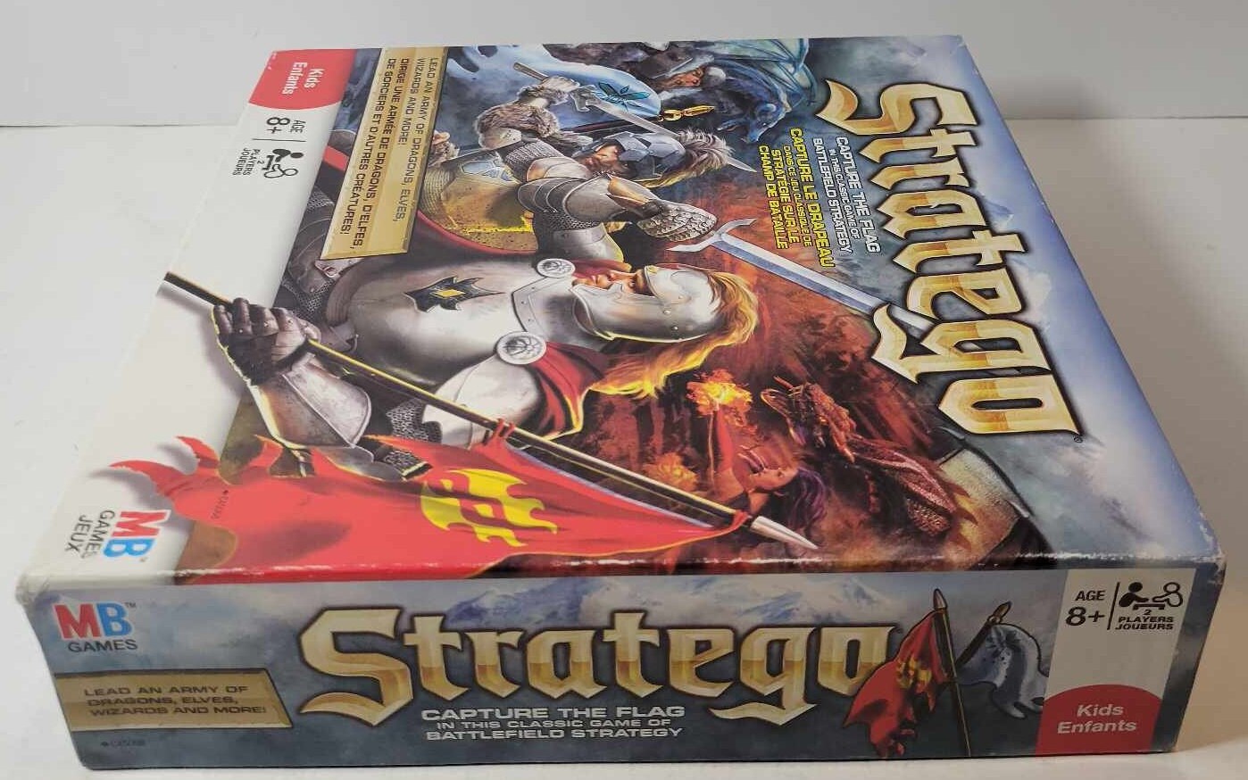 Stratego Capture the Flag Ice Vs. Fire Board Game Milton Bradley - Etsy