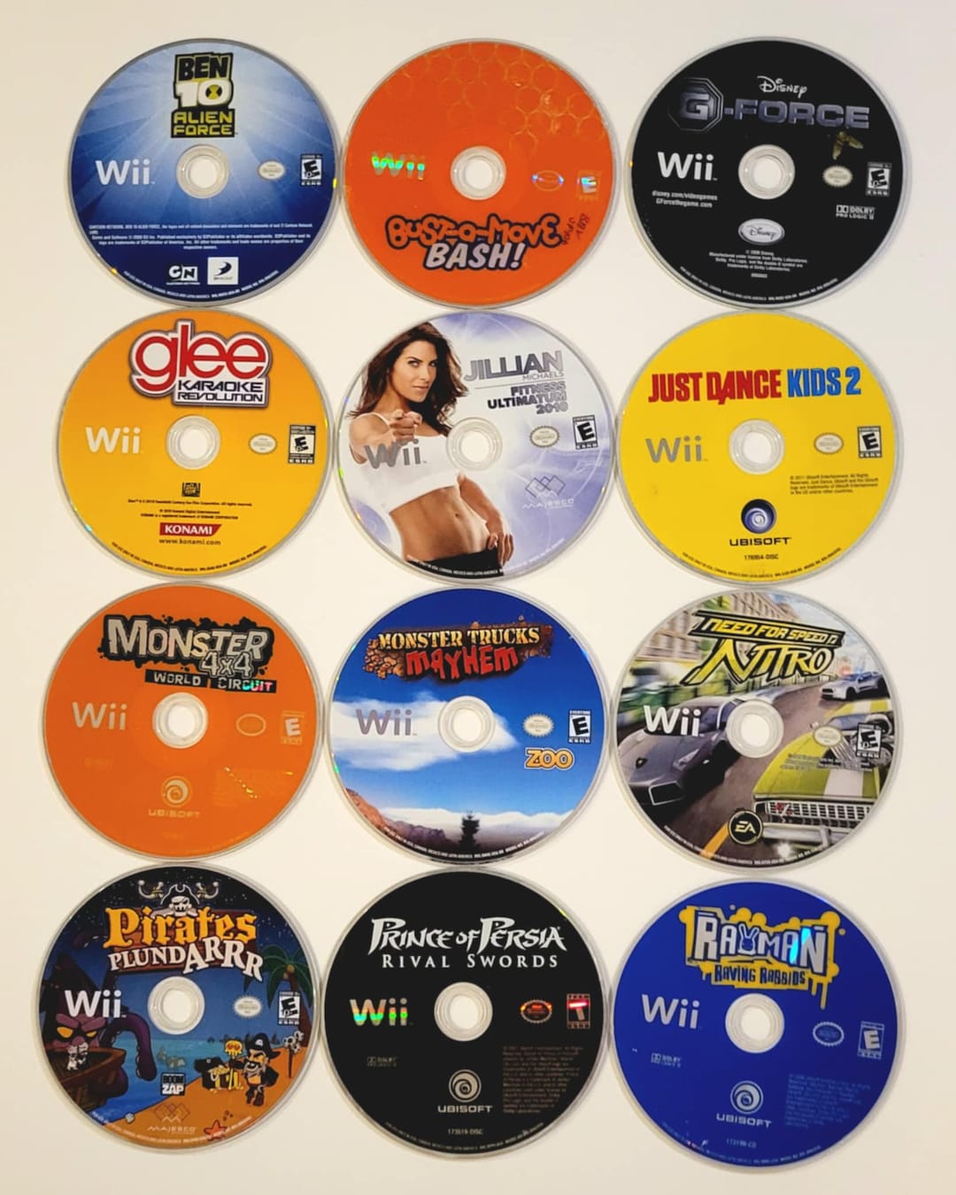 Nintendo Wii Games Disc Only - You Pick! Cleaned, Tested, Work! Great ...