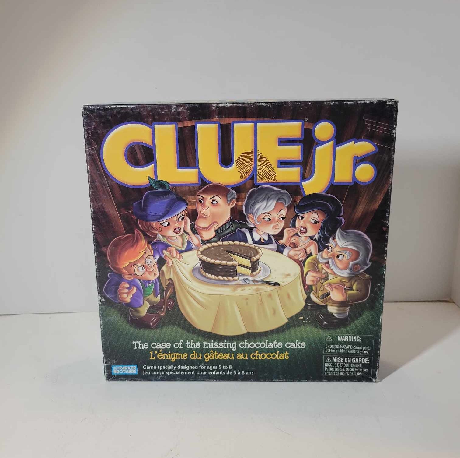 Clue Jr. Case of the Missing Cake Parker Brothers 2003 Vintage Game - Etsy