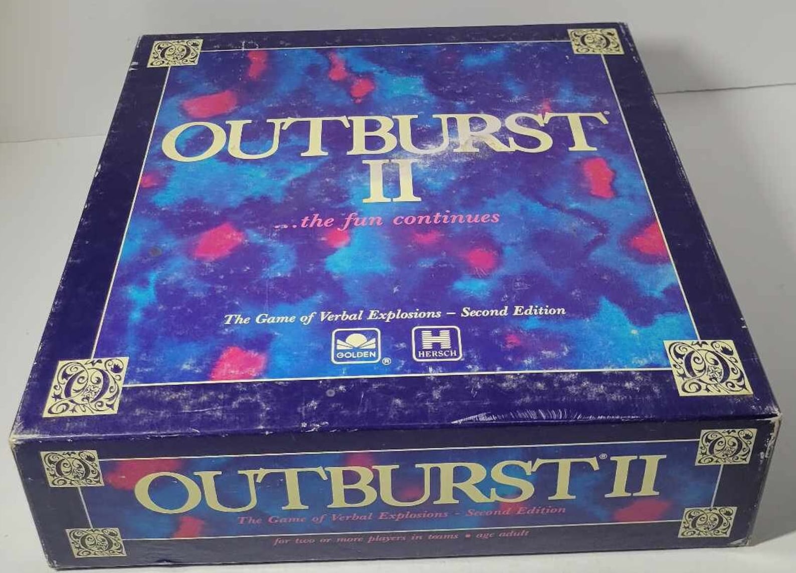 Outburst II - Vintage Board Game - Hersche and Company 1991 - Etsy
