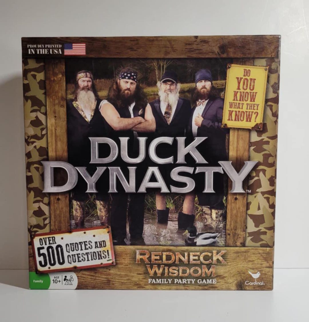 Duck Dynasty Redneck Wisdom Family Party Board Game - Etsy