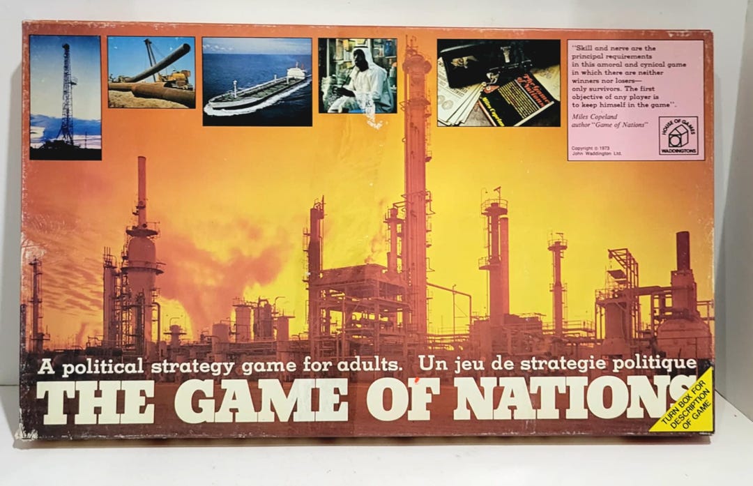The Game of Nations - Vintage Board Game 1973 - Waddingtons House of ...