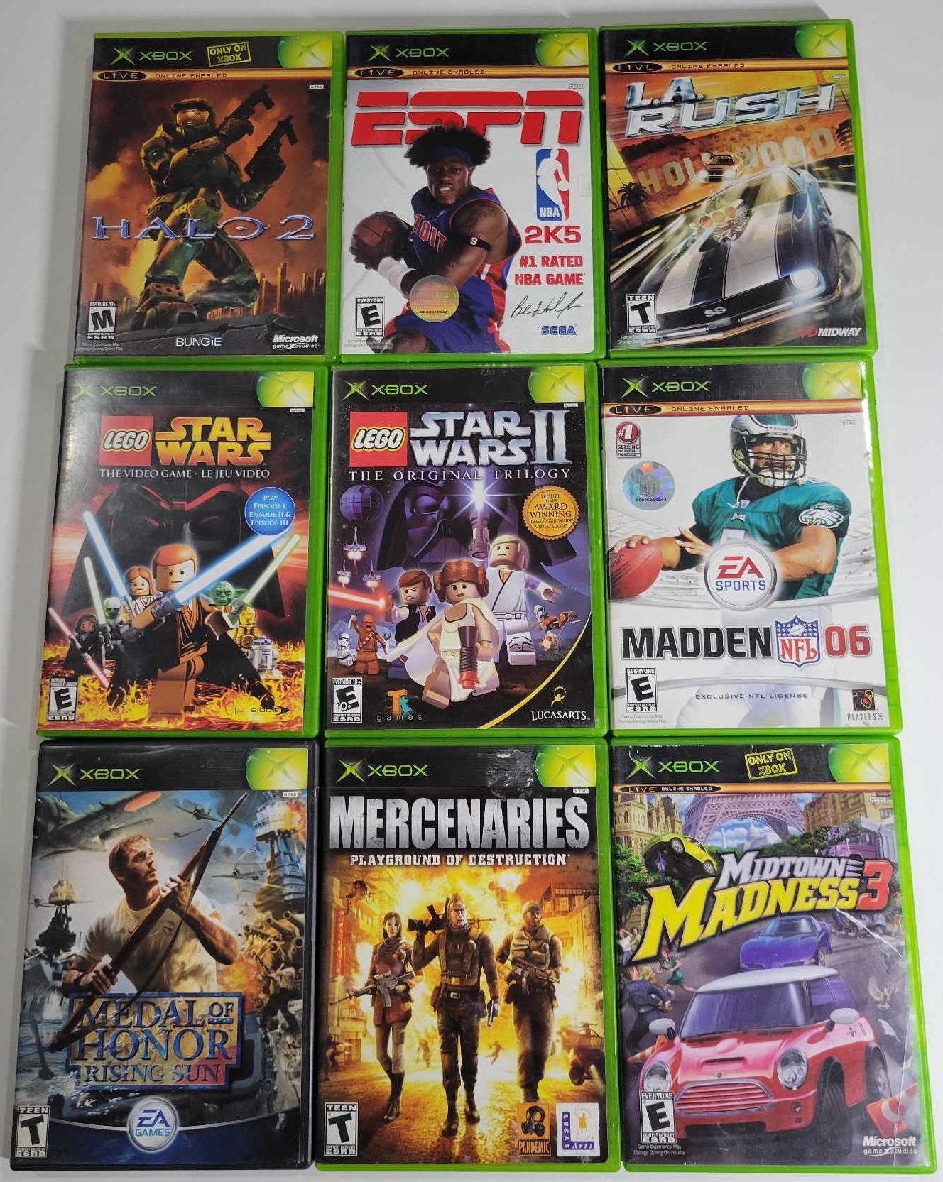 Xbox Original Games U Pick Cleaned, Tested, Works Great Titles - Etsy