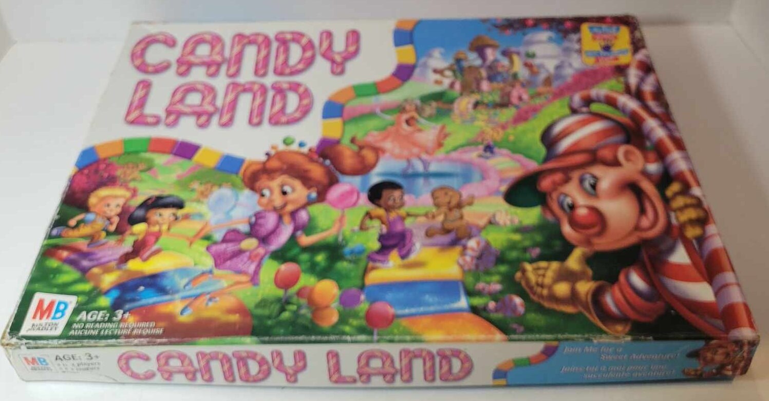 Candy Land Vintage Board Game My First Games No Reading Required Milton ...