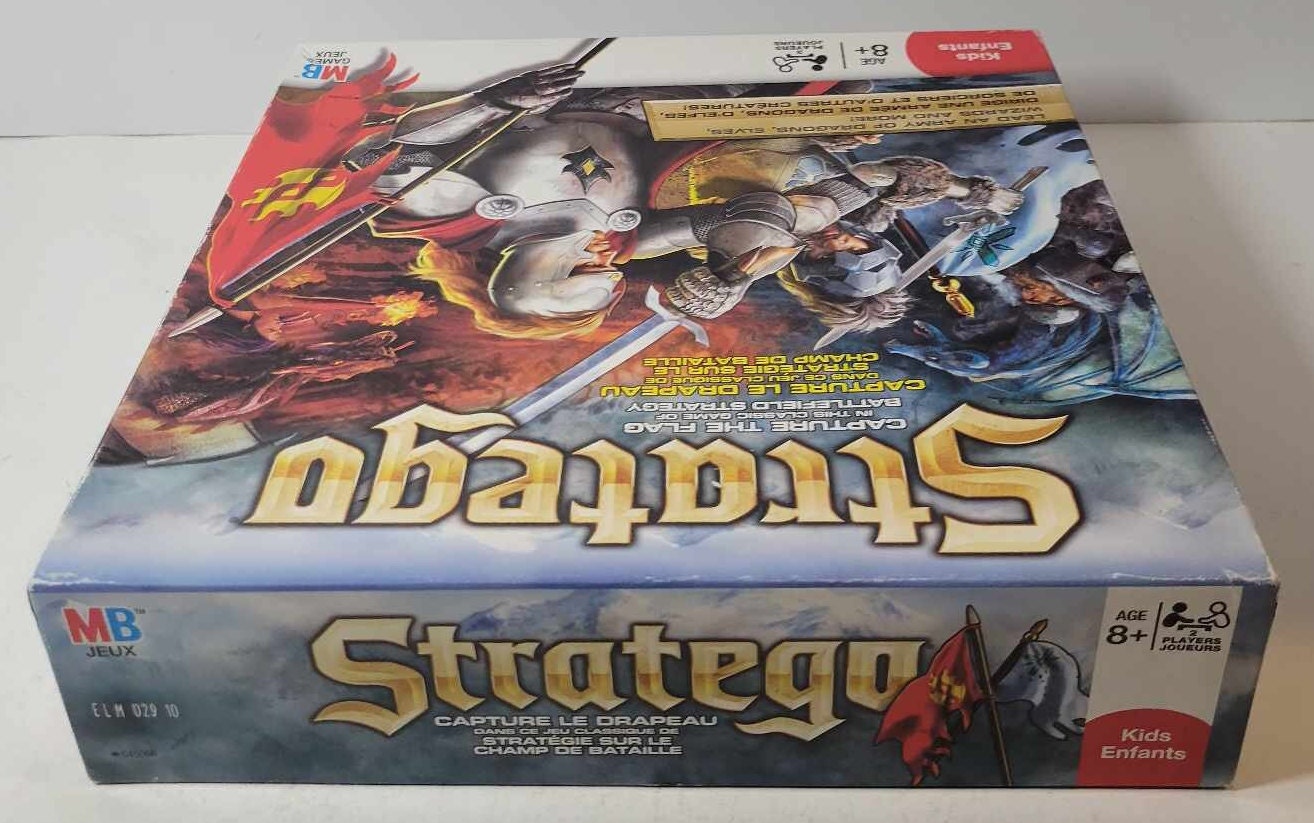 Stratego Capture the Flag Ice Vs. Fire Board Game Milton Bradley - Etsy