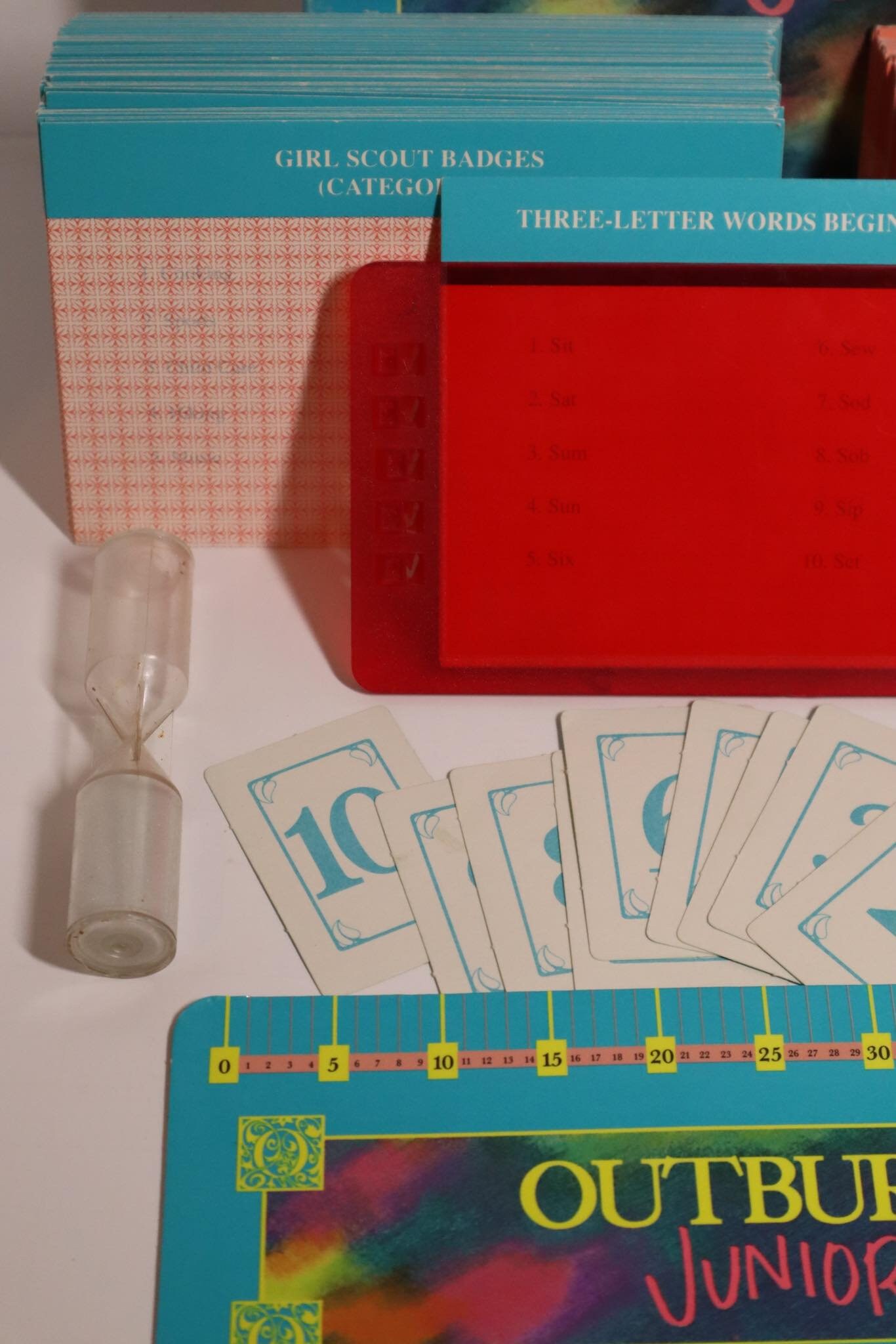 Outburst Junior Vintage Board Game Hersch & Company 1989 - Etsy