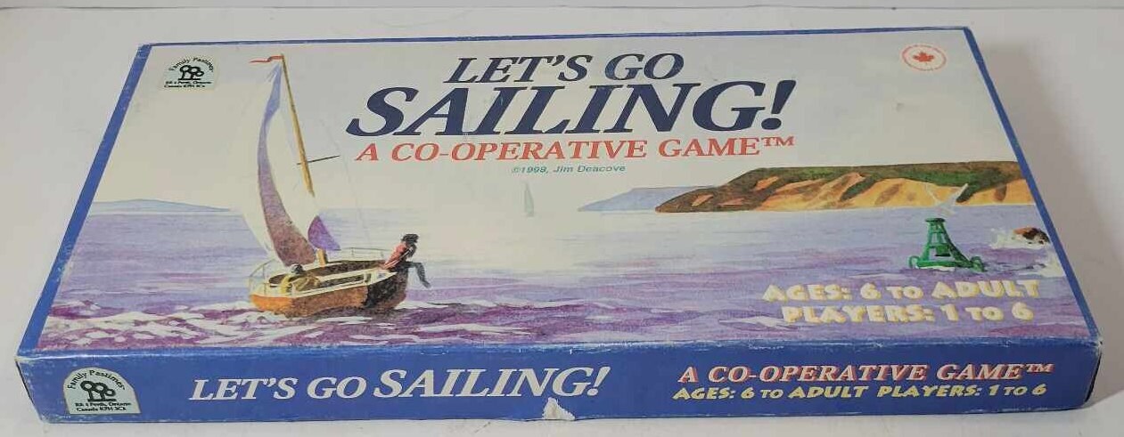 Let's Go Sailing Vintage Board Game Family Pastimes 1998 Rare - Etsy