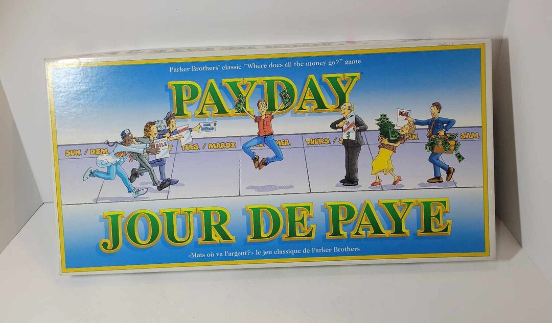 Payday - Vintage Board Game - Parker Brothers - 1994 - Etsy