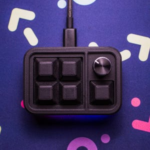 Bento Mechanical Keyboard Macropad (5-keys, Rotary Encoder, RGB ...