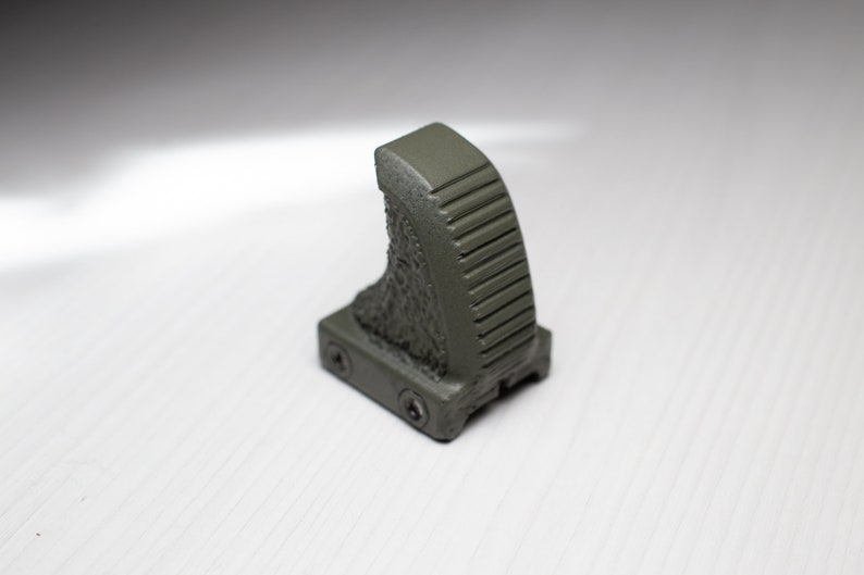 3d-printed Airsoft Hand Stop stippled Pattern, 100% Solid Usa-made PLA ...