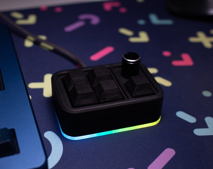 Bigknob a Custom Programmable Macropad Keypad for Zoom/media/volume ...