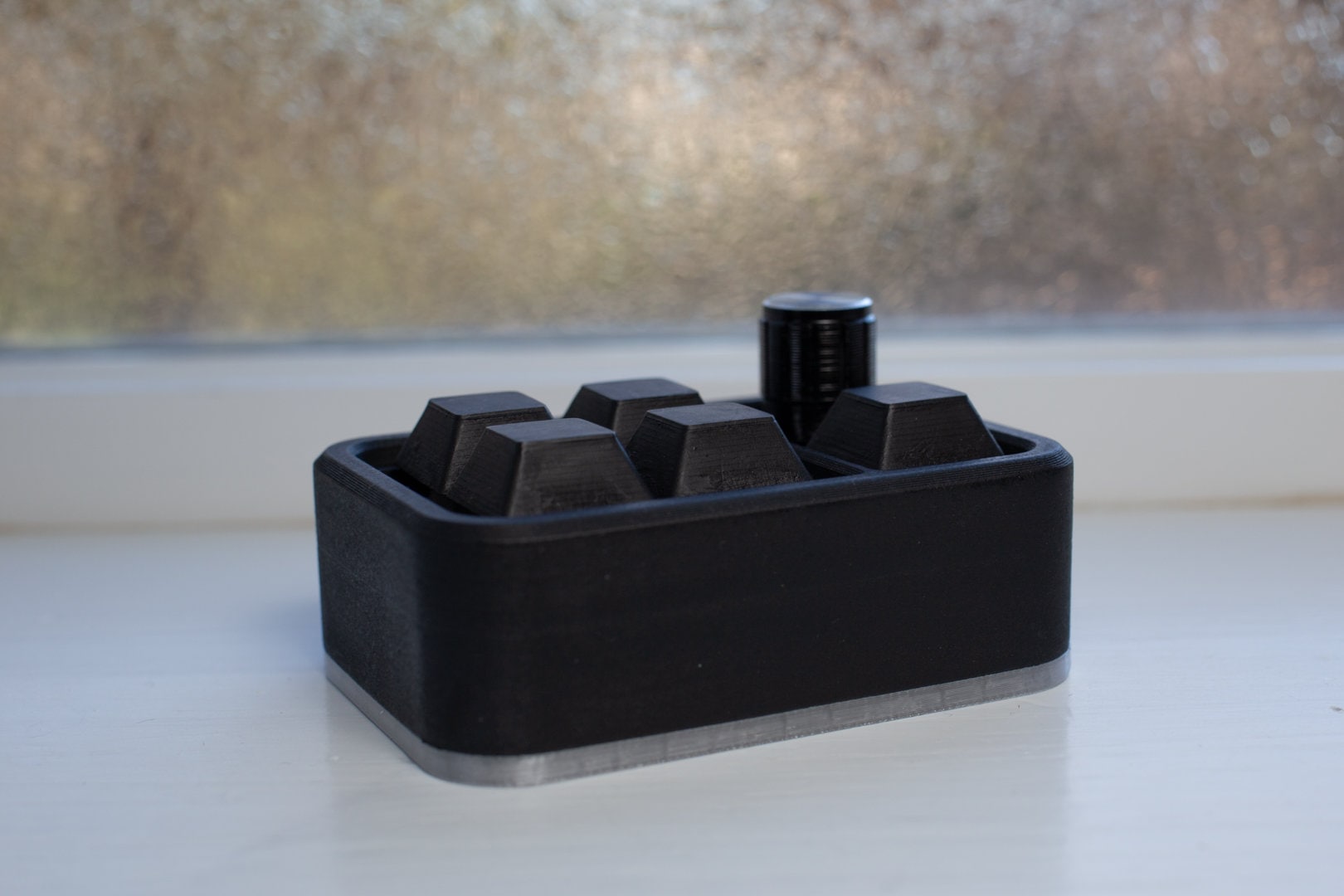 Bento Mechanical Keyboard Macropad 5-keys, Rotary Encoder, RGB Lighting ...