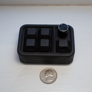 Bento Mechanical Keyboard Macropad (5-keys, Rotary Encoder, RGB ...