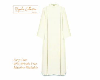 Wrap Around Alb With Velcro Closure on the Shoulders - Etsy