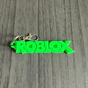3D Printed ROBLOX Keychain - Etsy