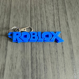 3D Printed ROBLOX Keychain - Etsy