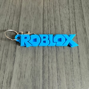 3D Printed ROBLOX Keychain - Etsy